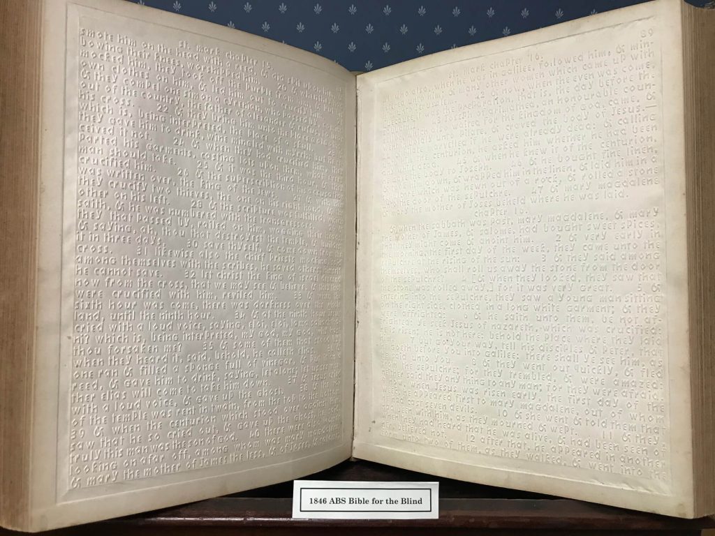 Braille and the Calling of God - Providence Foundation